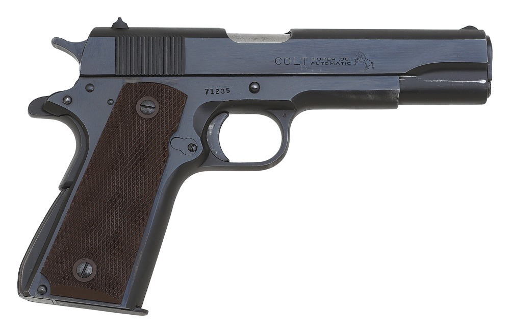 Post-War Colt Super 38 Semi-Auto Pistol