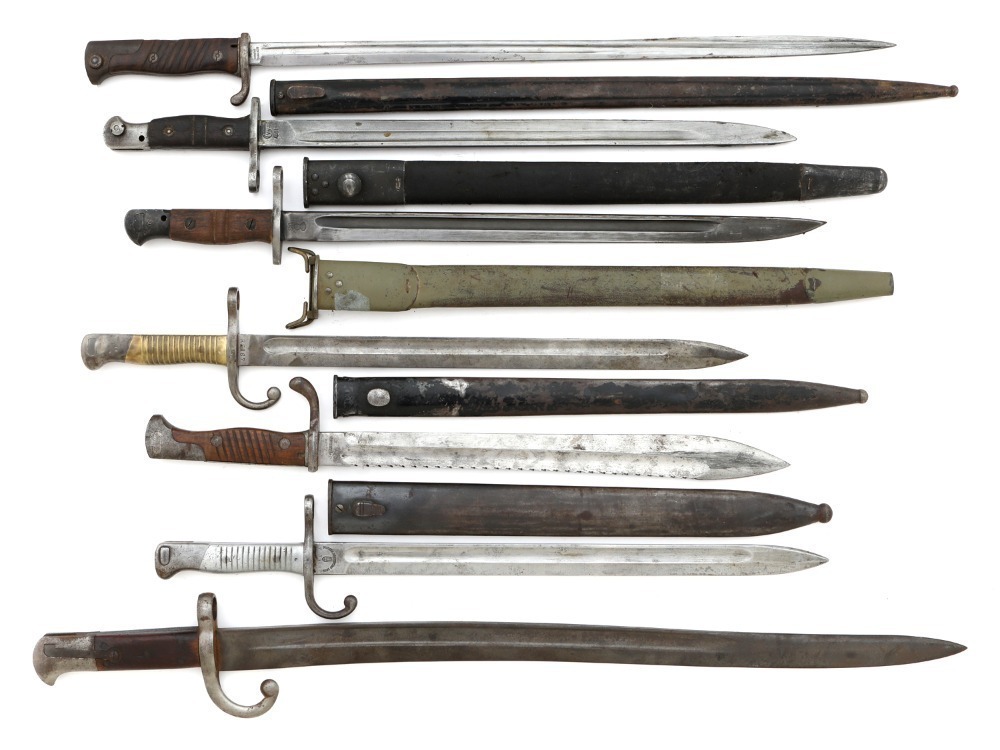 American and European Bayonets