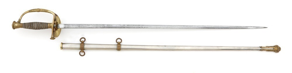 U.S. Model 1860 Staff & Field Officers Sword By Ridabock