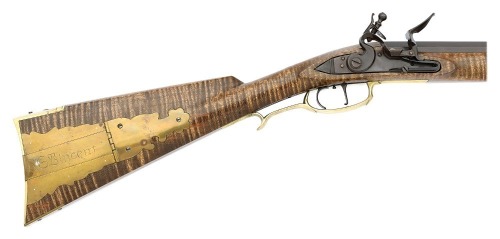 Contemporary Flintlock Sporting Rifle by John Bergmann