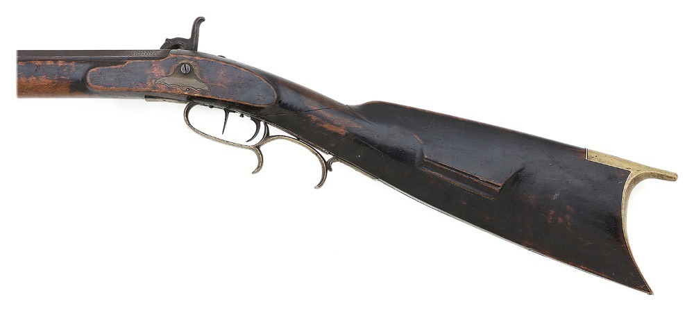 Ohio Percussion Halfstock Rifle by Alexander Ager