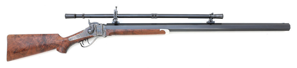 Shiloh Rifle Mfg. Model 1874 Sharps Heavy Barrel Long Range Express ...